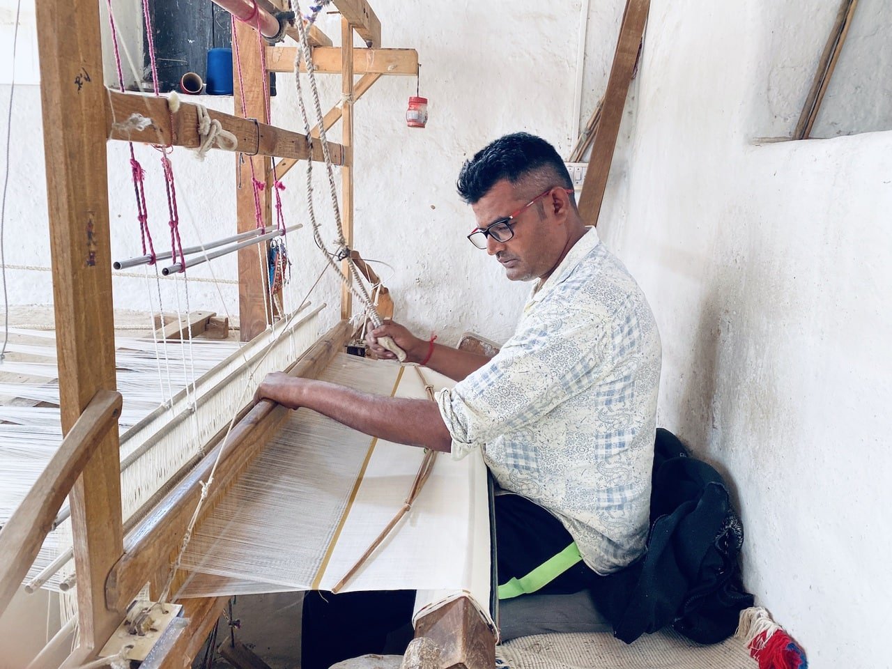 Bhujodi: Part 3: From cotton to weave - Project LooM